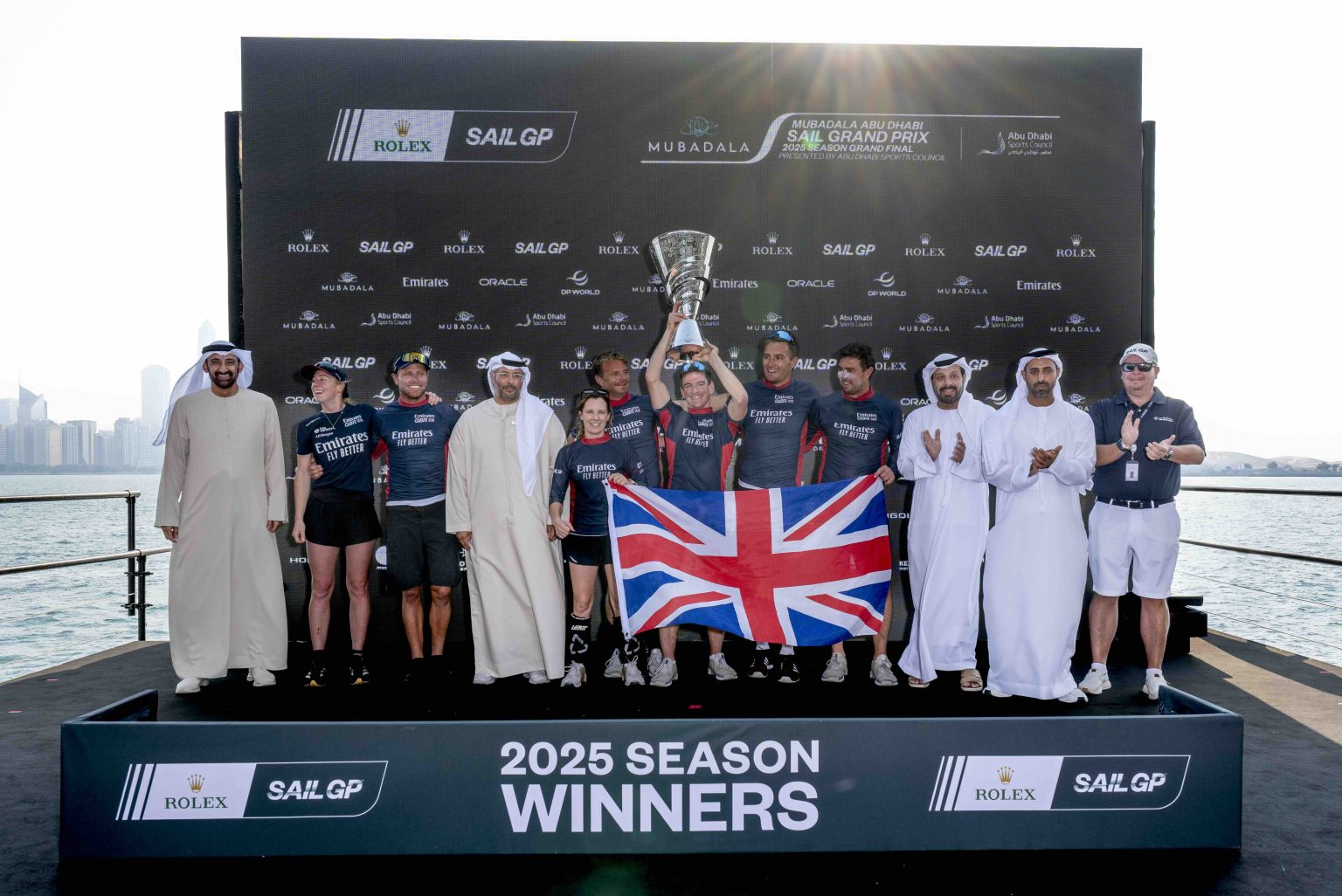 Emirates GBR Clinch 2025 Rolex SailGP Crown in Thrilling Abu Dhabi ...